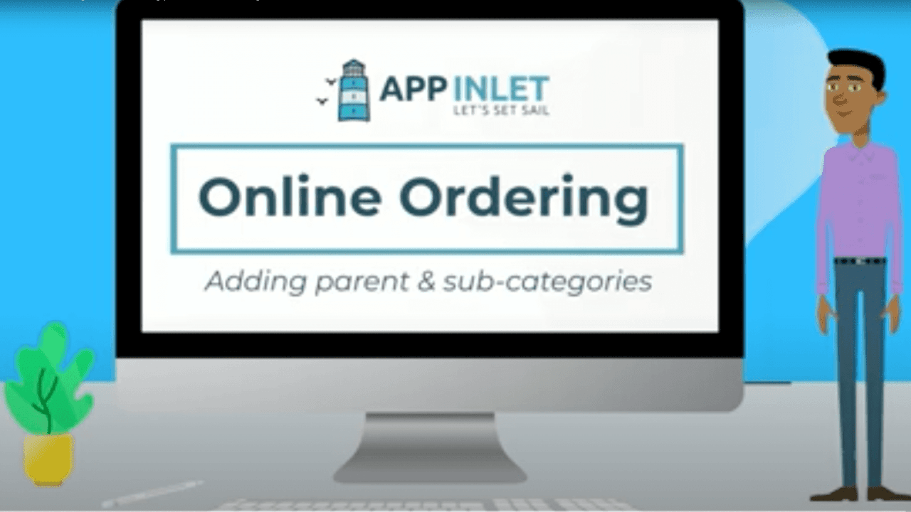Adding parent and sub-categories - 2 of 11 - App Inlet