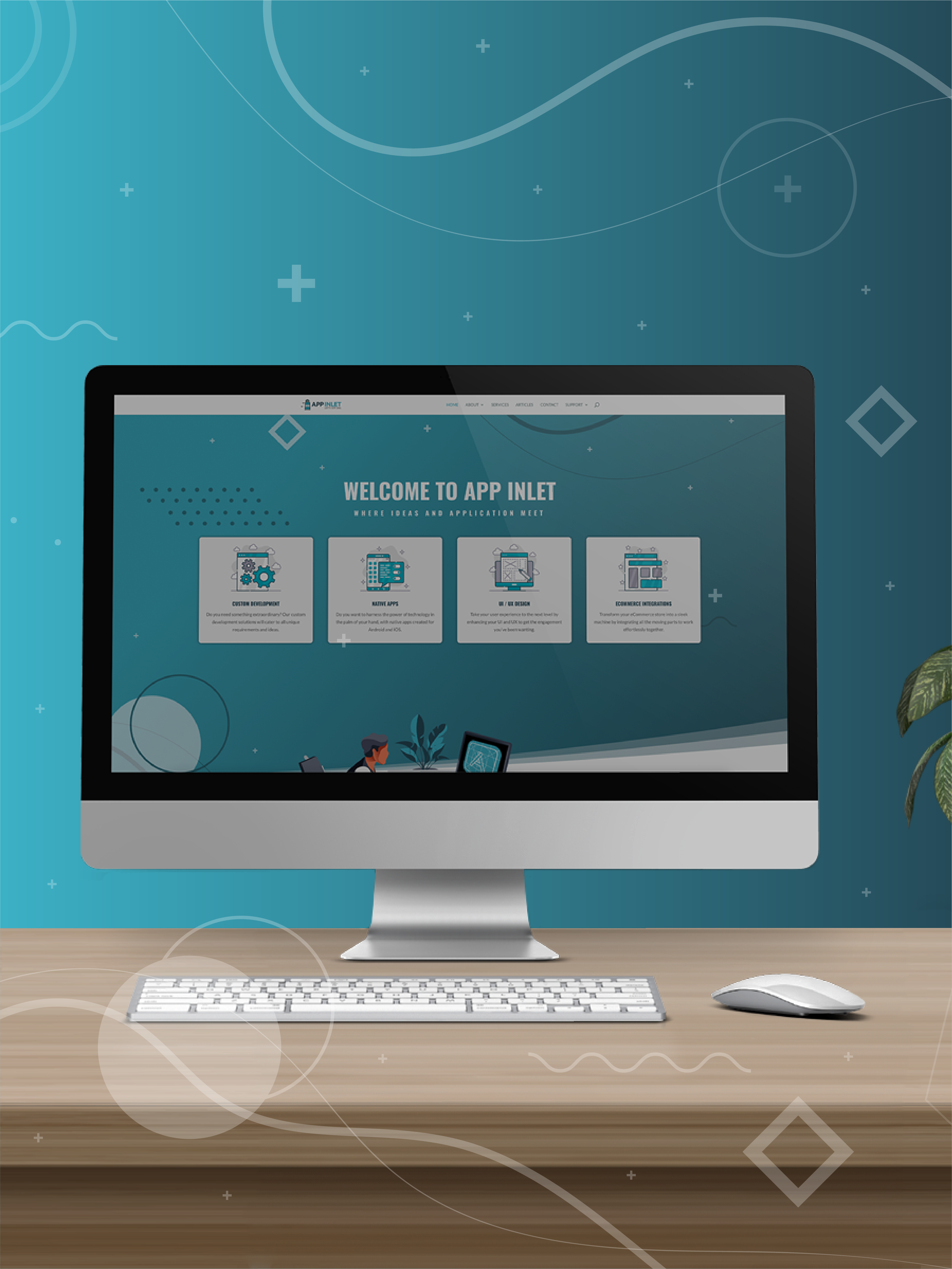 Landing Page - App Inlet
